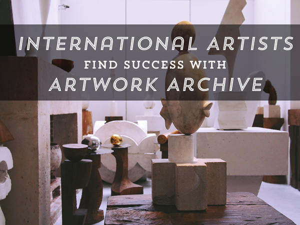 International Artists Find Success with Artwork Archive | Artwork Archive