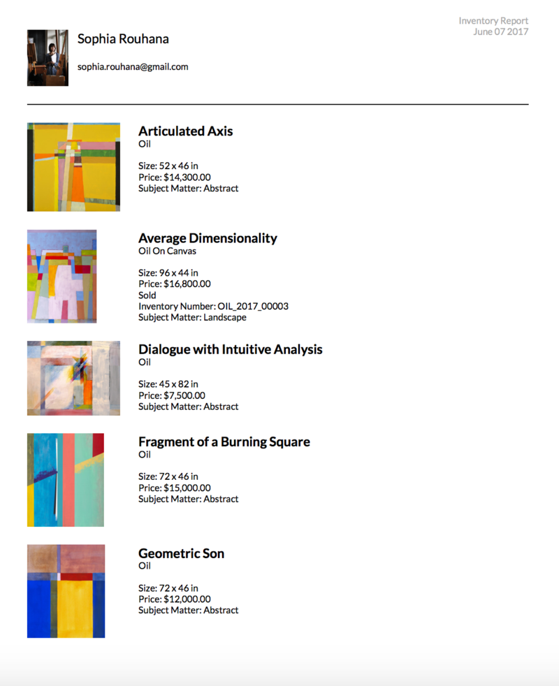 How To Organize And Track Your Artwork Artwork Archive