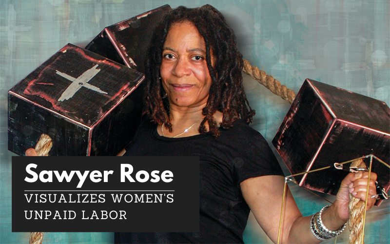 Artist Spotlight: Sawyer Rose Visualizes Women's Unpaid Labor | Artwork ...