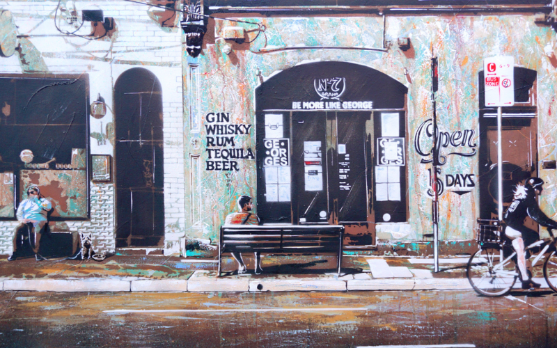 The Mesmerizing Stencil Technique of Geoff Cunningham | Artwork Archive